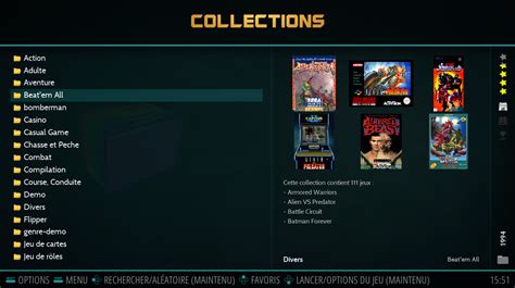 Collections Per Genre · Issue 1195 · Batocera Linux Batocera Emulationstation · Github