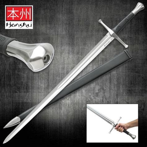 Honshu Broadsword With Scabbard Battle Ready 1060 High Carbon Artofit