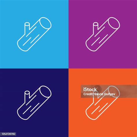 여행 나무 윤곽선 아이콘 여행 일러스트 아이콘의 요소입니다 서명 및 기호는 웹 로고 모바일 앱 Ui Ux에 사용할 수 있습니다