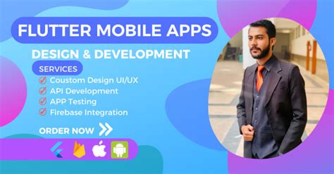 Develop Flutter Mobile Apps For Your Unique Vision And Needs On Fiver By Idreesmaqbool Fiverr