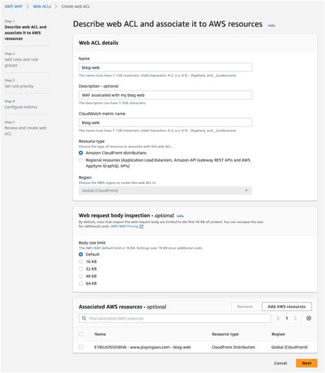 Aws Waf Web Application Firewall Deep Dive Playing Aws