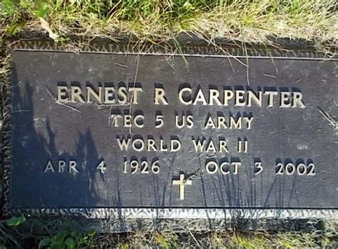 Ernest Raymond Carpenter 1926 2002 Find A Grave Memorial
