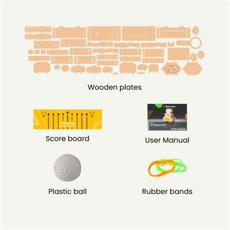 DIY Basket Bot A Robot Figure DIY Basketball Toy Havi Co