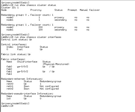Quick Series 15 Srx Chassis Cluster Reth0 Interface Configuration Life As A Network