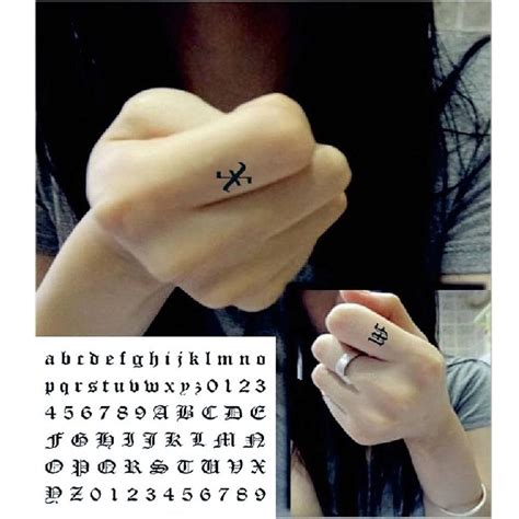 Alphabet Letter Tattoo Styles