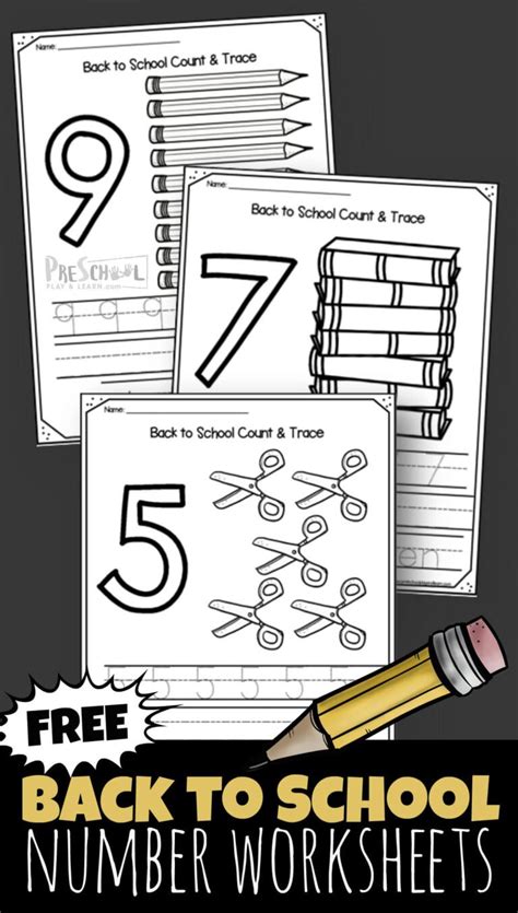 Preschool Math Free Worksheets And Activities For Preschoolers