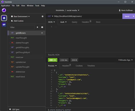 Github Kevhuff Nosql Social