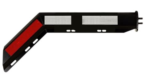 Mud Flap Brackets Spring Loaded Angled 1 18 Spacing Cm3045bct