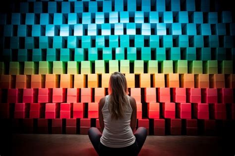 Premium Ai Image Chromatic Pixel Reverie Rgb Wallpaper Photo