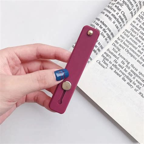 Mobile Phone Holder Wrist Band Push Pull Socket Holder Color Hand Band