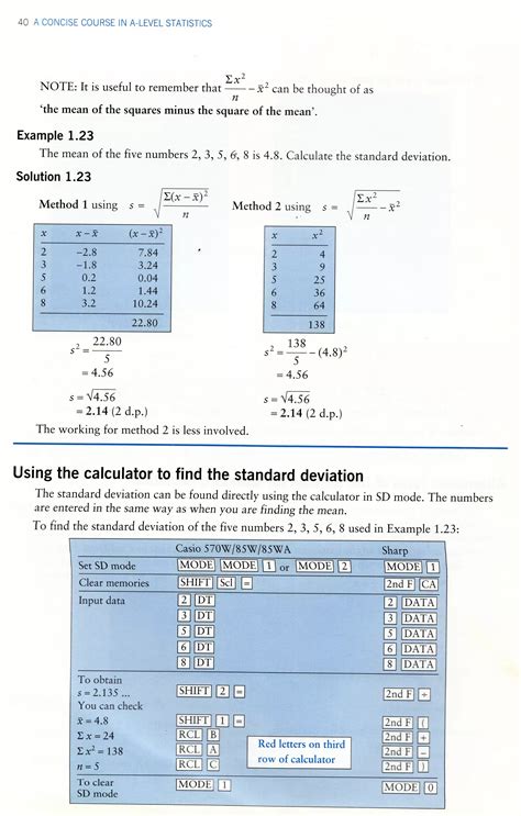 Standard Deviation And Variance Pdf