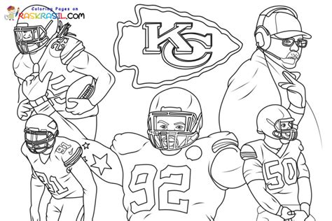 Chiefs Coloring Pages