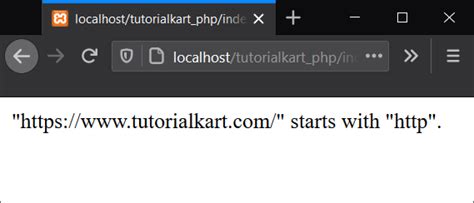 Php Check If String Starts With