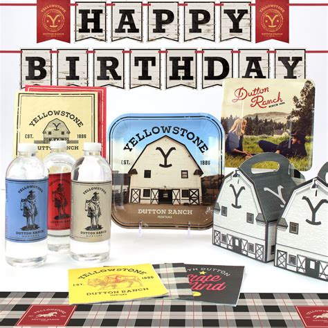 Yellowstone Party Decorations Yellowstone Theme Party Primeparty