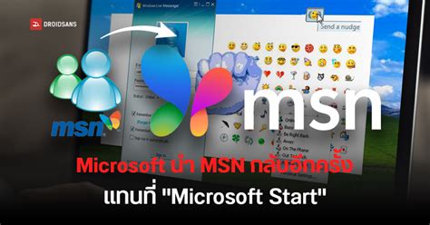 Microsoft นำแบรนด์ Msn กลับมาใช้อีกครั้ง แทน Microsoft Start พร้อมโลโก้ใหม่สดใสกว่าเดิม Droidsans