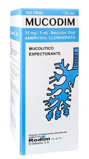 Mucodin Jarabe Tienda Catracha Salud