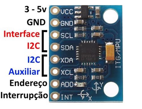 Tutorial Acelerômetro Mpu6050 Com Arduino Makerhero Giroscópio