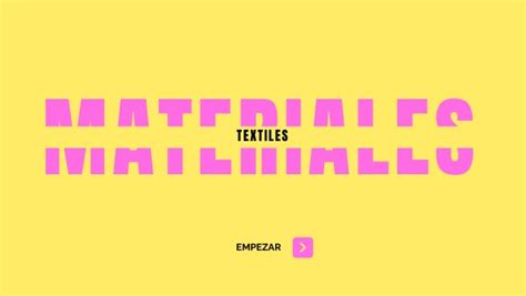 Materiales Textiles Genially