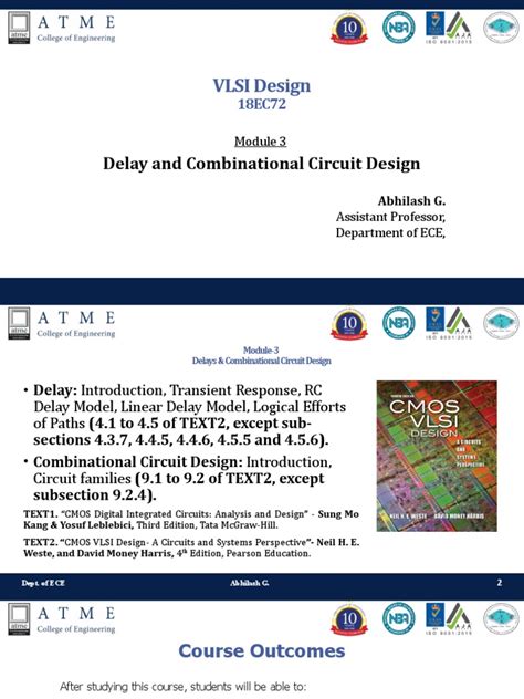 Vlsi Ppt Module 3 Delays And Subsystems Pdf Cmos Logic Gate Vlsi Ppt Module 3 Delays And Subsystems Pdf Cmos Logic Gate