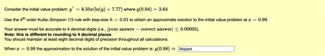 Solved Your Answer Must Be Accurate To 4 Decimal Digits Chegg Com