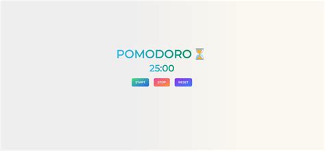 Github Titanhaxzpomodoro I Make A Pomodoro Website With Javascript And Tailwind Css