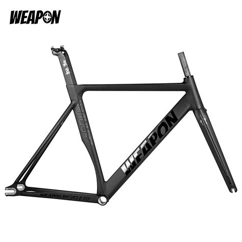 Weapon Fixie Aero Track Frameset Worldwide Shipping