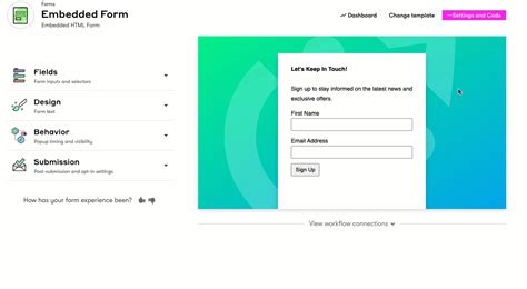 Legacy Create An Embedded Form Drip Help Center