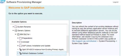 Homogeneous System Copy Or Db Refresh On Ibm I Wit Sap Community
