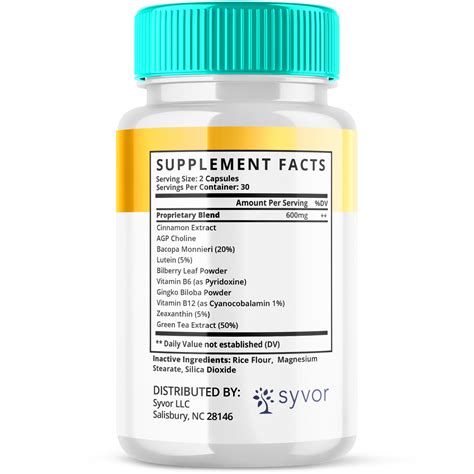 Nervecalm Advanced Nerve Support Formula Nerve Calm Vitamin 60 Capsules