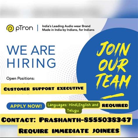 Prashanth Raghavan On Linkedin Hiring Cse Customersupport Customercare Communication