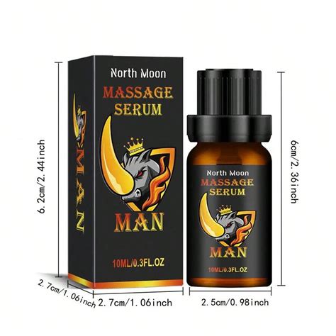 North Moon Mens Care Essential Oil Mens Body Maintenance Endurance Vitality External Massage