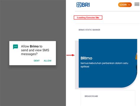 Sms Stealer Phishing Campaign Hits Indonesias Bri Bank