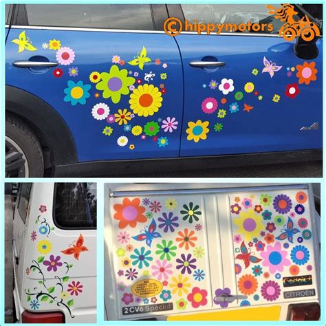 Butterfly Car Decals Made Using Durable Colourfast Vinyl