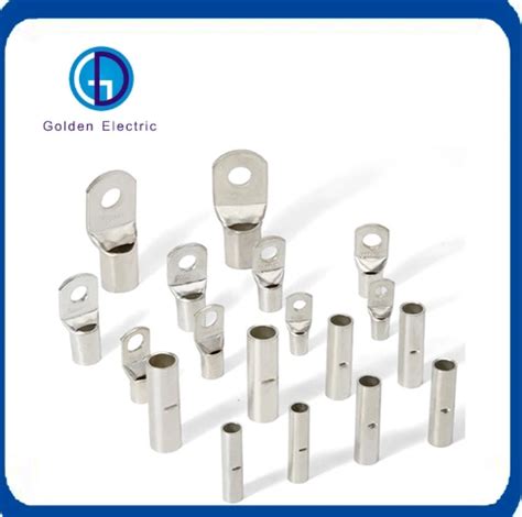 Gty Type Naked Tube Butt Electric Crimp Copper Butt Connectors And Terminal Cable Terminal Lug