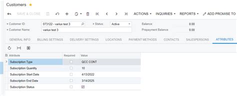 Recurring Sales Orders Based On Customer Attributes • Acumatica Generic Inquiries And Pivot Tables