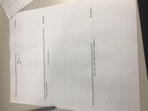 Solved 6 Points 12 Find All Solutions Of The Equation Chegg Com