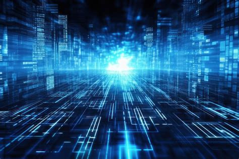 글로벌 비즈니스 인터넷 네트워크 연결 사물 인터넷 비즈니스 인텔리전스 개념 버스 Ai 생성 이미지