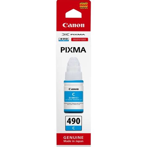 Buy Canon GI-490C Ink Cartridge - Cyan Online @ AED38 from Bayzon