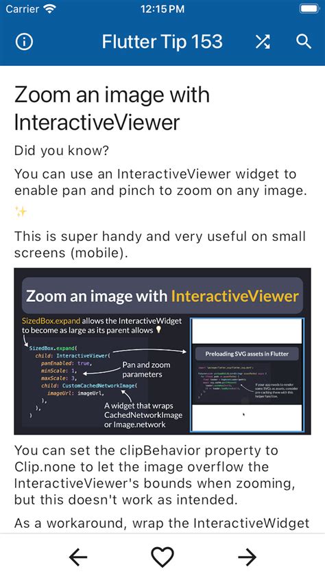 Iphone 용 Flutter Tips 다운로드
