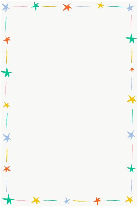 Download Premium Png Of Cute Colorful Illustrated Star Frame Design Element By Marinemynt About