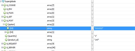 Php Read Value Of Products Custom Options In Custom Script Of