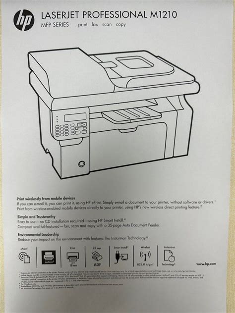 Hp Laserjet Pro M Nf Mfp Mono Printer Computers Tech Printers Scanners Copiers On