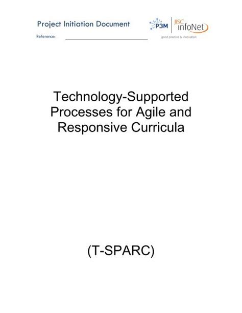 Agile Project Initiation Document Template 50 Koleksi Gambar