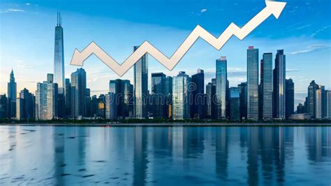 Glowing Graph Chart Depicting Economic Growth And Trends In A Business Analytics Video Scene