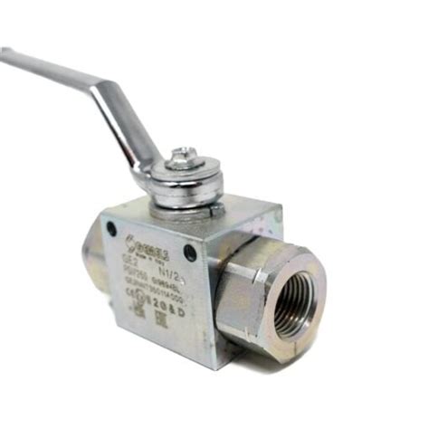 Gemels® 2 Way Ball Valve Block Style 12 Npt Ports