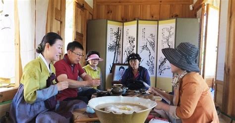 고택에서 즐기는 차 한잔의 여유