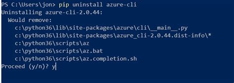 Solution To Azure CLI Won T Upgrade To Latest Version Or It Still Works After Uninstall Jon