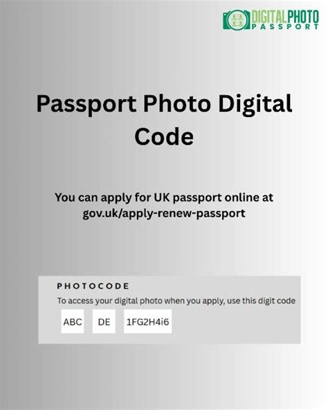 Uk Passport Photo Code Digitizing At The Next Level News