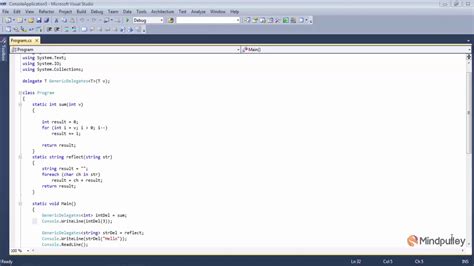 136 Generic Delegates C Language Tutorials In Hindi Youtube