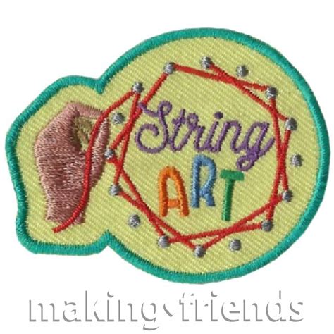 String Art Patch Makingfriends